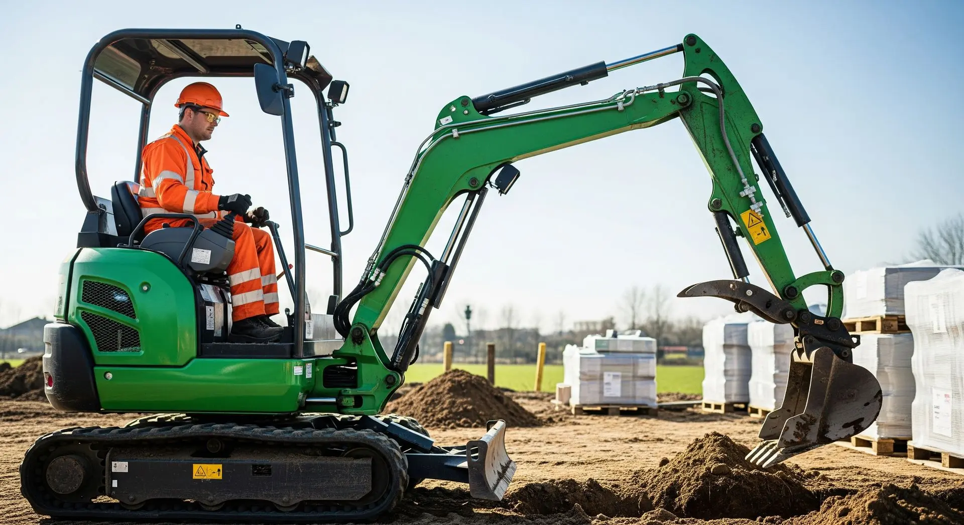 Conduire une mini-pelle : le guide complet | Chargeur Plus